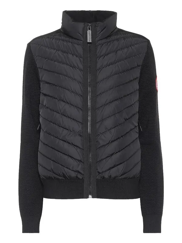 Canada Goose Hybridge® Down And Wool Jacket - Black