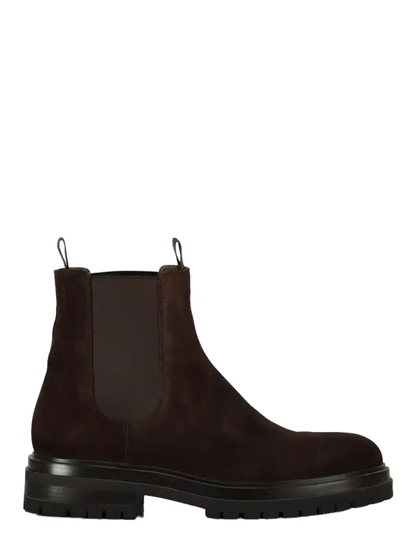 GIANVITO ROSSI Harry Suede Chelsea Boots - Brown