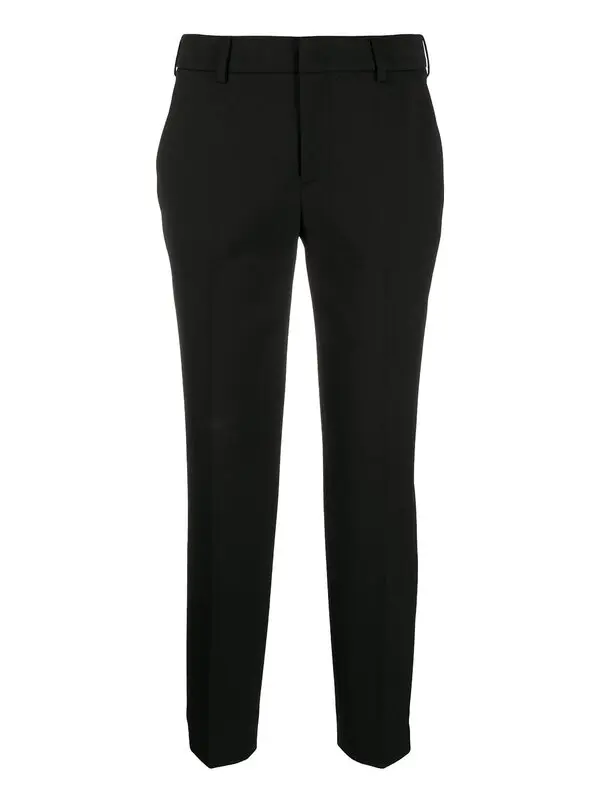 PT TORINO Slim-fit Tailored Trousers - Black