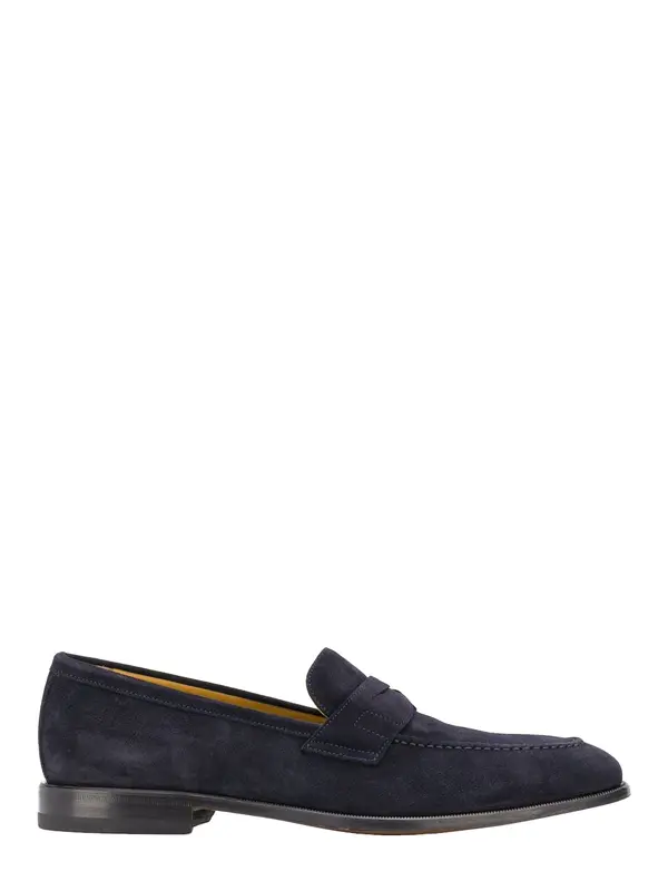SCAROSSO Raimond Penny Loafers - Blue
