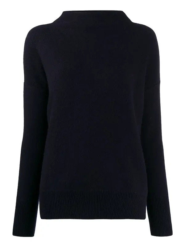 Vince Roll Neck Jumper - Blue