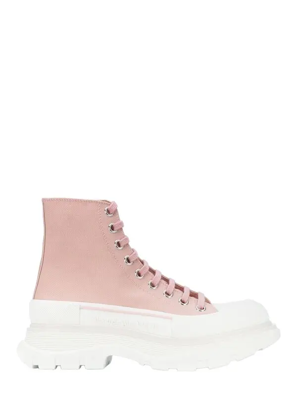 Alexander McQueen Tread Slick High-top Sneakers - Pink