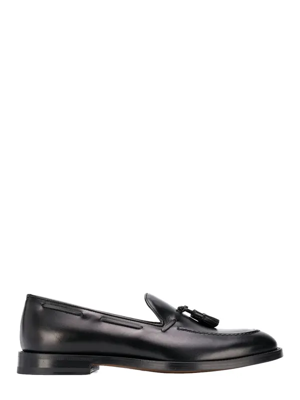 SCAROSSO William Tassel Loafers - Black
