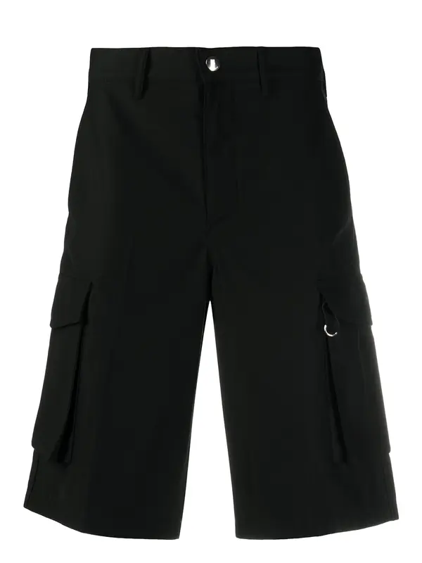 Givenchy Oversized Cargo Shorts - Black
