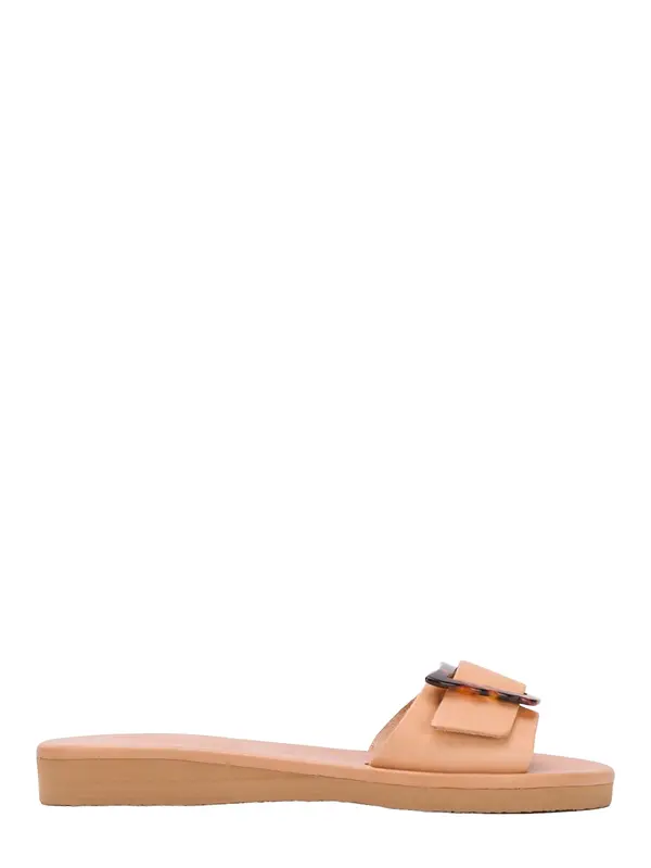 ANCIENT GREEK SANDALS Aglaia Slides - Neutrals
