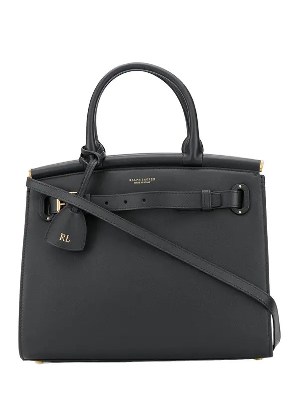 Ralph Lauren Rl 50 Medium Tote - Black