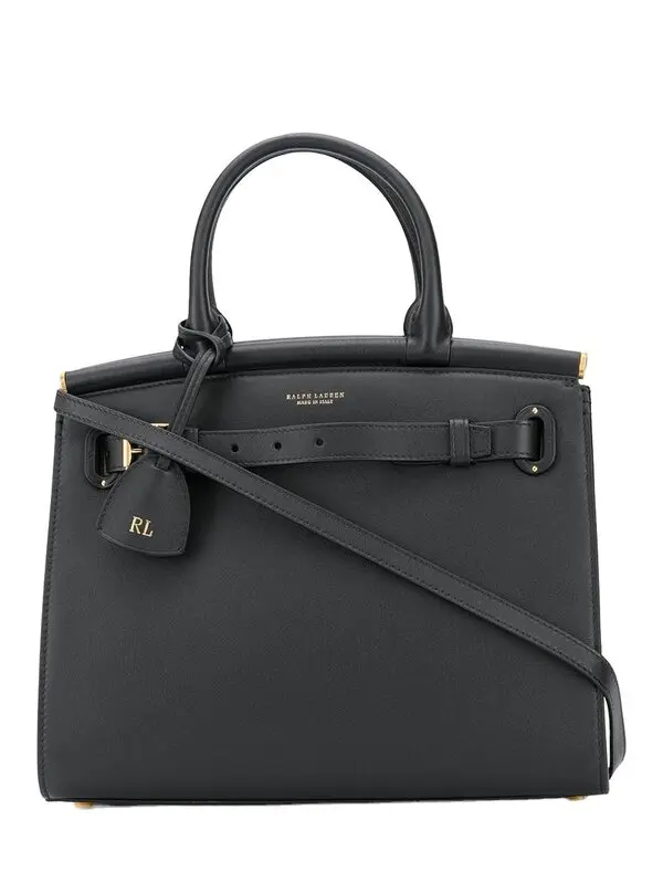 Ralph Lauren Rl 50 Medium Tote - Black