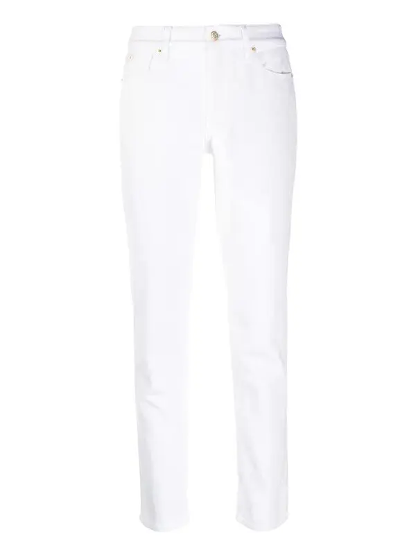 Ralph Lauren Slim-fit High-rise Jeans - White