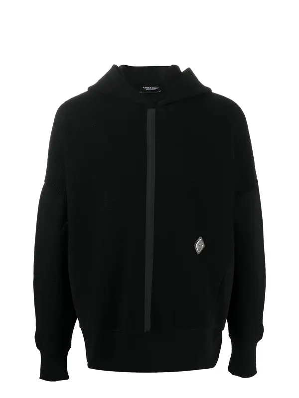 A-COLD-WALL* Concealed Zipped Hoodie - Black