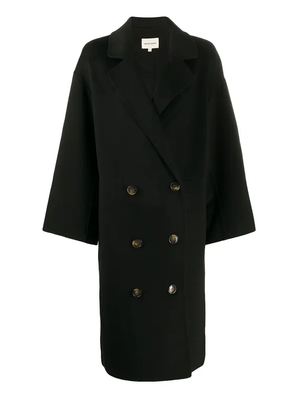 Loulou De Saison Borneo Wool Coat - Black