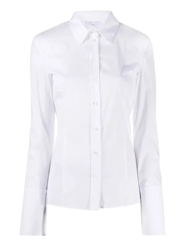 Patrizia Pepe Classic Button-up Shirt - White
