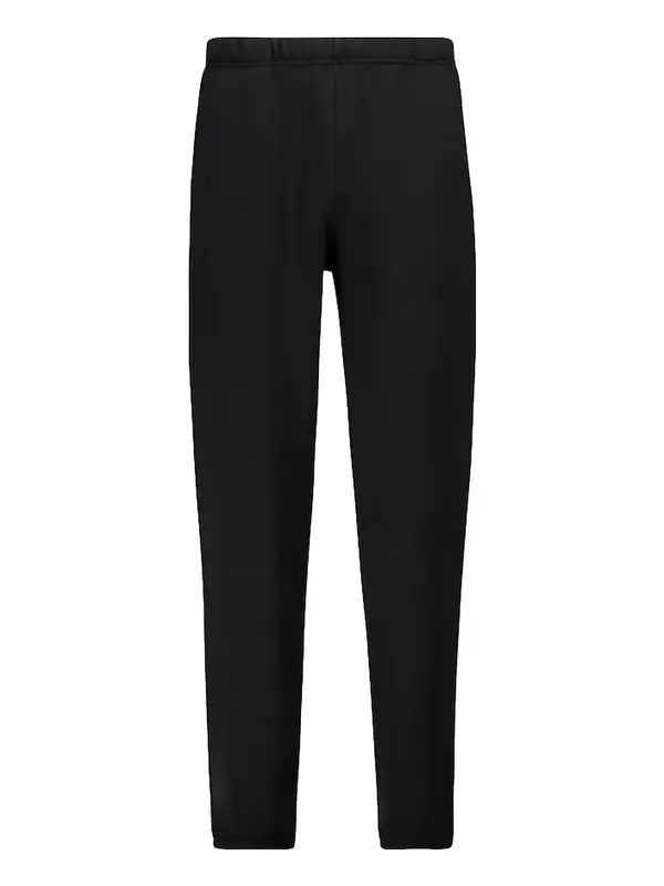 LES TIEN Classic Cotton Sweatpants - Black