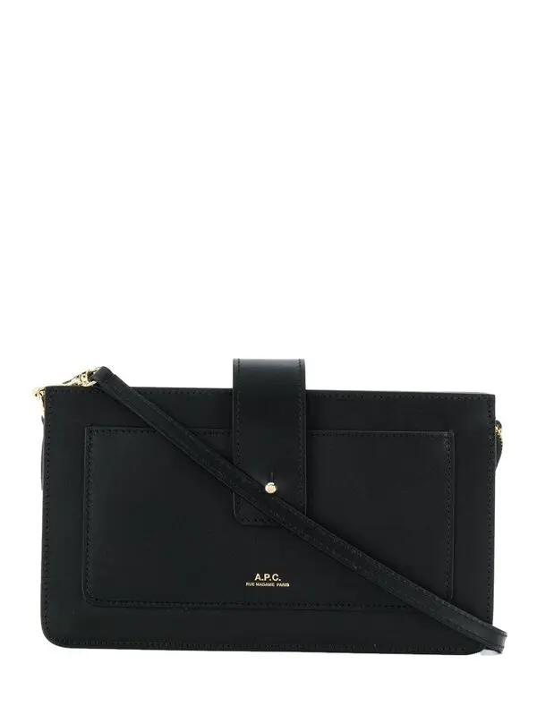 A.p.c. Albane Clutch - Black