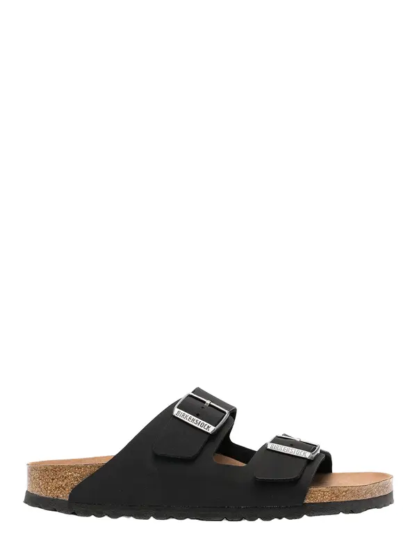 BIRKENSTOCK Arizona Vegan Buckle Sandals - Black