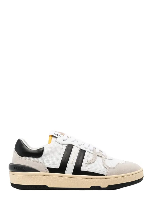 LANVIN Panelled Low-top Sneakers - White