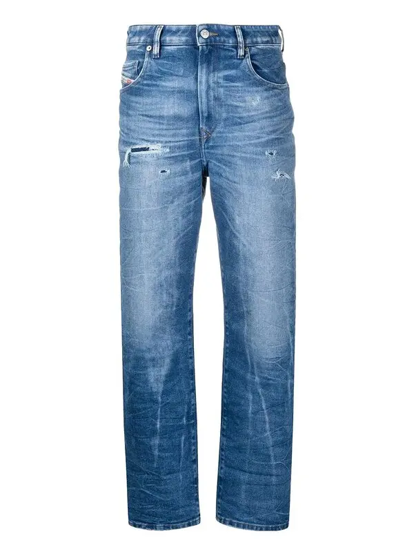 DIESEL® D-reggy 009mv Straight Jeans - Blue