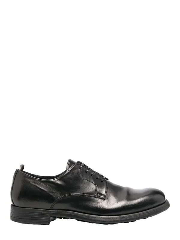 Officine Creative Leather Derby Shoes - Black