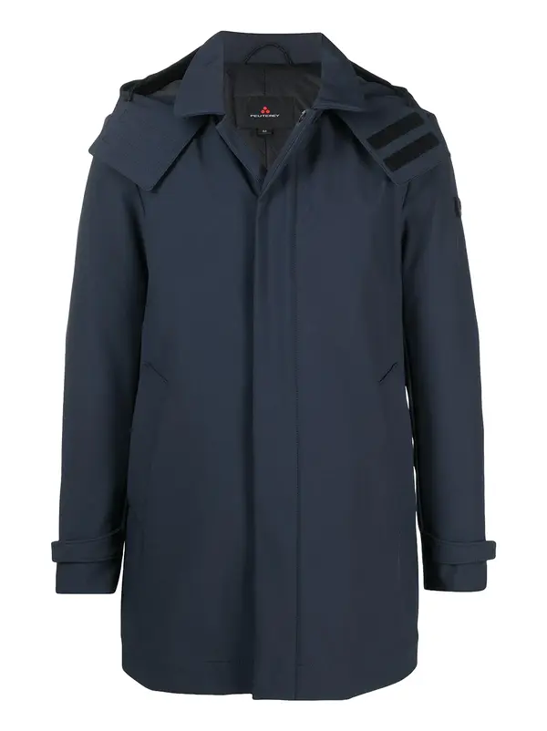 Peuterey Trench Coat - Blue