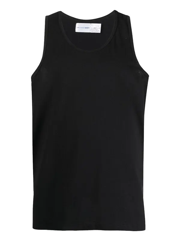 Comme Des Garçons Cotton Tank Top - Black