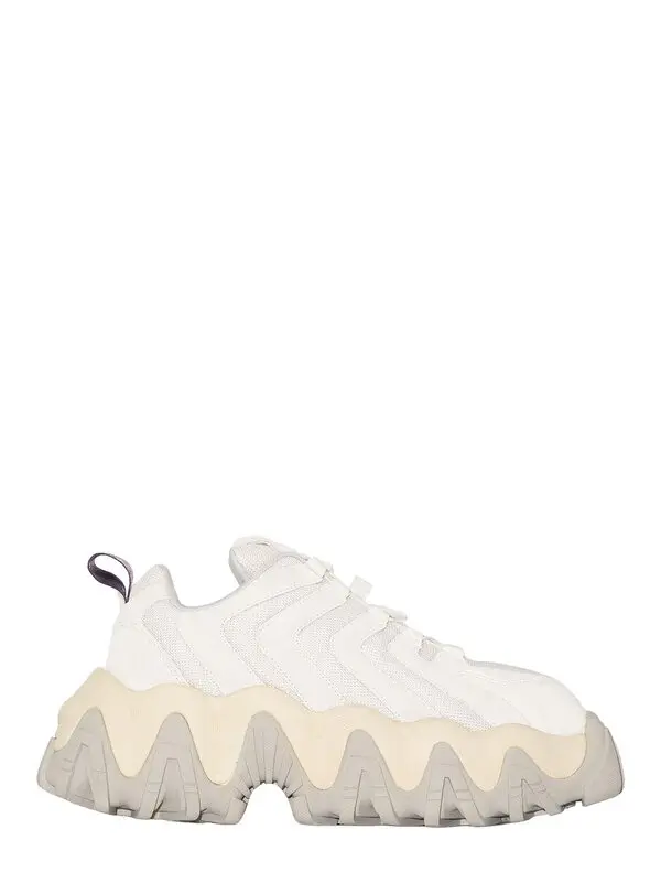 Eytys Chunky Sole Low-top Sneakers - White