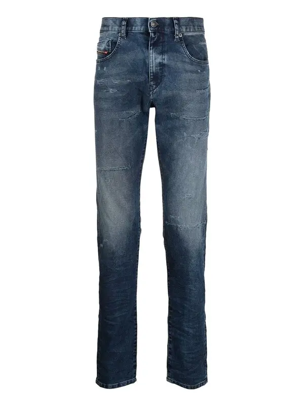 DIESEL® D-strukt Slim Fit Jeans - Blue