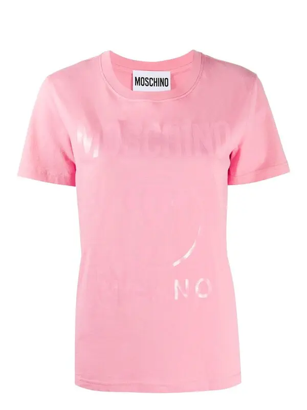 Moschino Print T-shirt - Pink