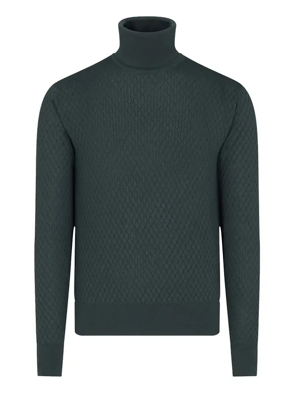 Dolce & Gabbana Roll-neck Jumper - Green