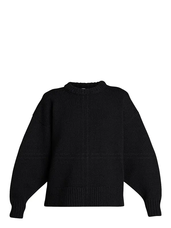 THE ROW Ophelia Wool-cashmere Sweater - Black