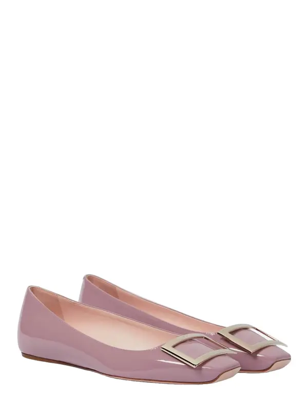 ROGER VIVIER Trompette Ballet Flats - Pink