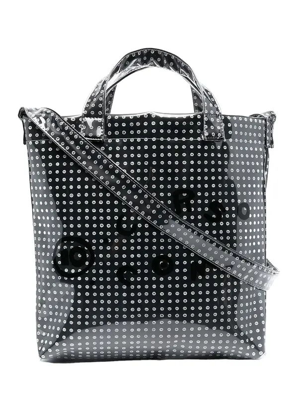 10 CORSO COMO Monogram Tote - Black