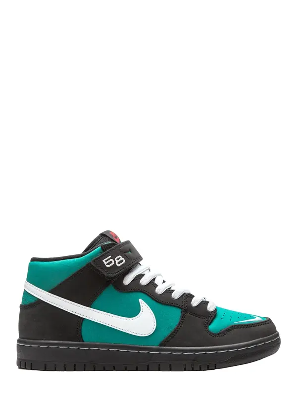 Nike Sb Dunk Mid Pro Iso Sneakers - Black
