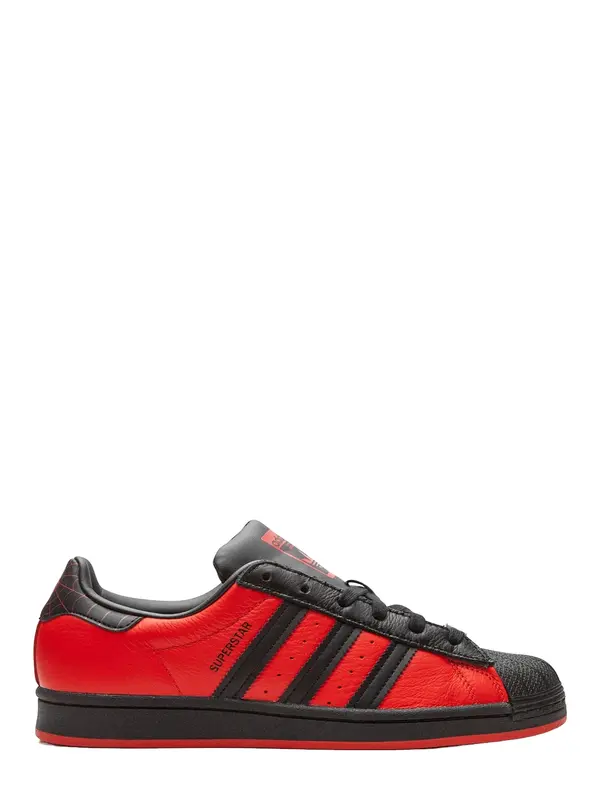 Adidas X Miles Morales Superstar J Spider-man Sneakers - Red