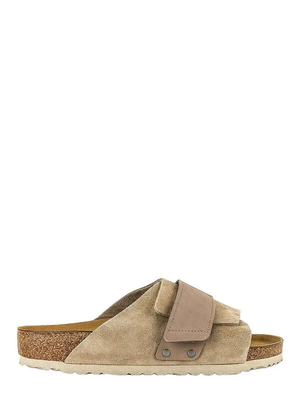 BIRKENSTOCK Kyoto Suede - Gray Taupe