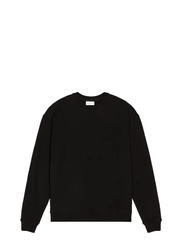John Elliott Oversized Crewneck Pullover - Black