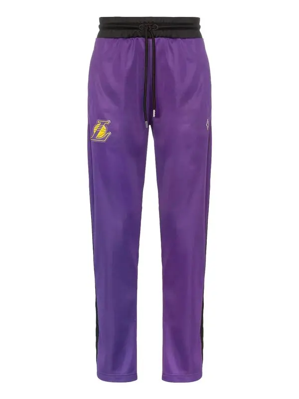 COUNTY OF MILAN Lakers Logo Sweatpants - Purple