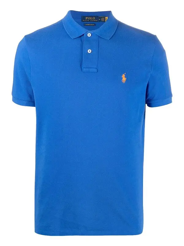 Polo Ralph Lauren Embroidered Polo Pony Polo Shirt - Blue