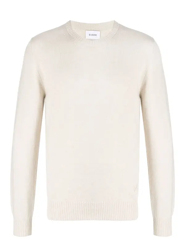 BARRIE Cashmere Jumper - Neutrals