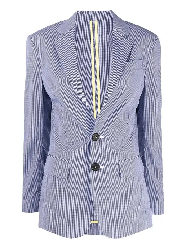 Dsquared2 Single-breasted Corduroy Blazer - Blue