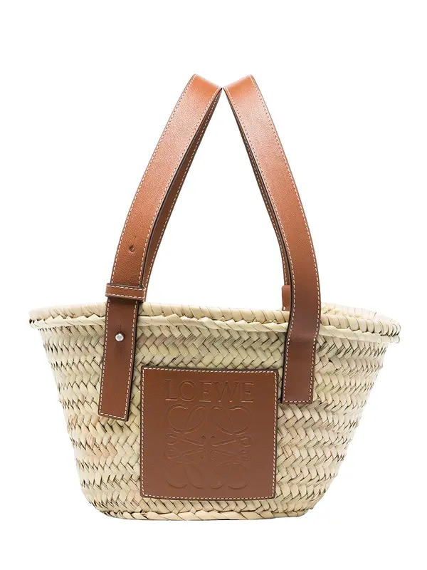 Loewe Raffia Tote Bag - Neutrals