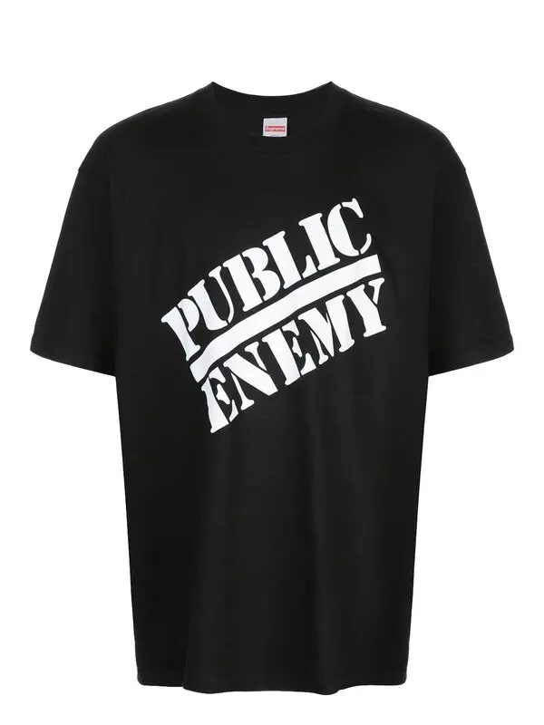 Supreme Public Enemy T-shirt - Black