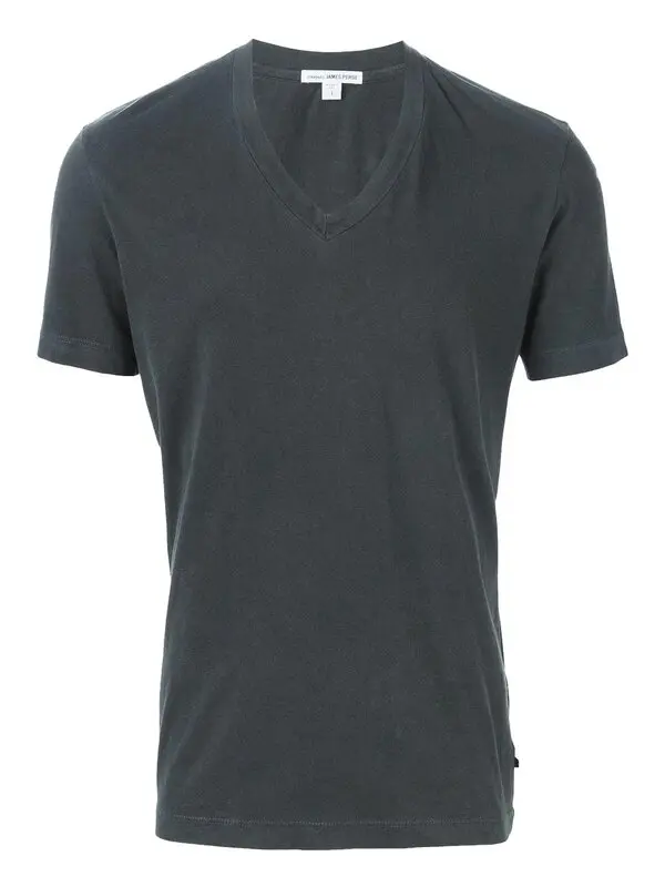 JAMES PERSE V-neck T-shirt - Grey