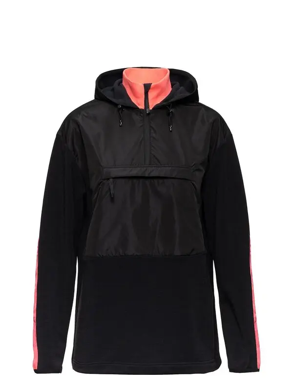 Aztech Mountain Hut Pocket Hoodie - Black