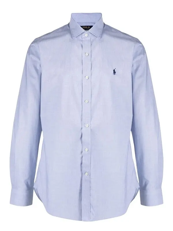 Polo Ralph Lauren Embroidered Logo Shirt - Blue