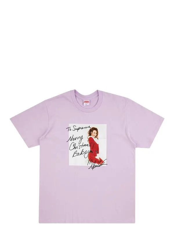 Supreme Mariah Carey-print T-shirt - Purple