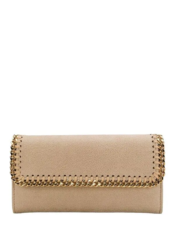Stella McCartney Falabella Wallet - Neutrals