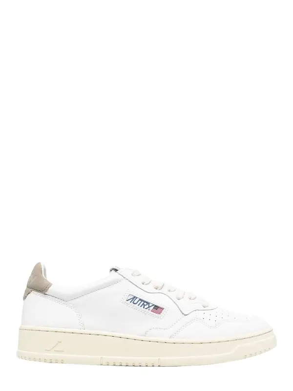 AUTRY Aulm Leather Low-top Sneakers - White