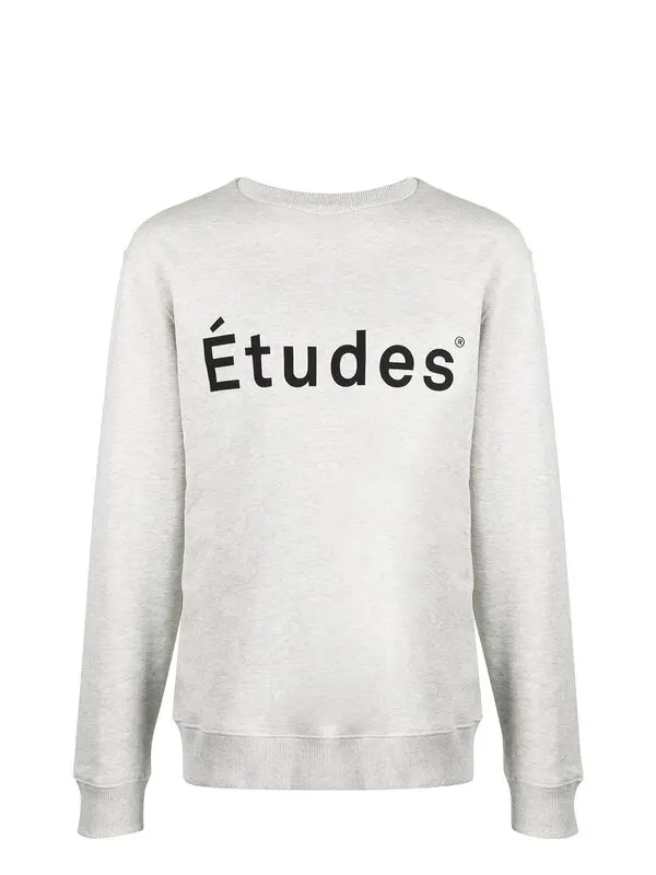 Études Studio Logo-print Sweatshirt - Grey