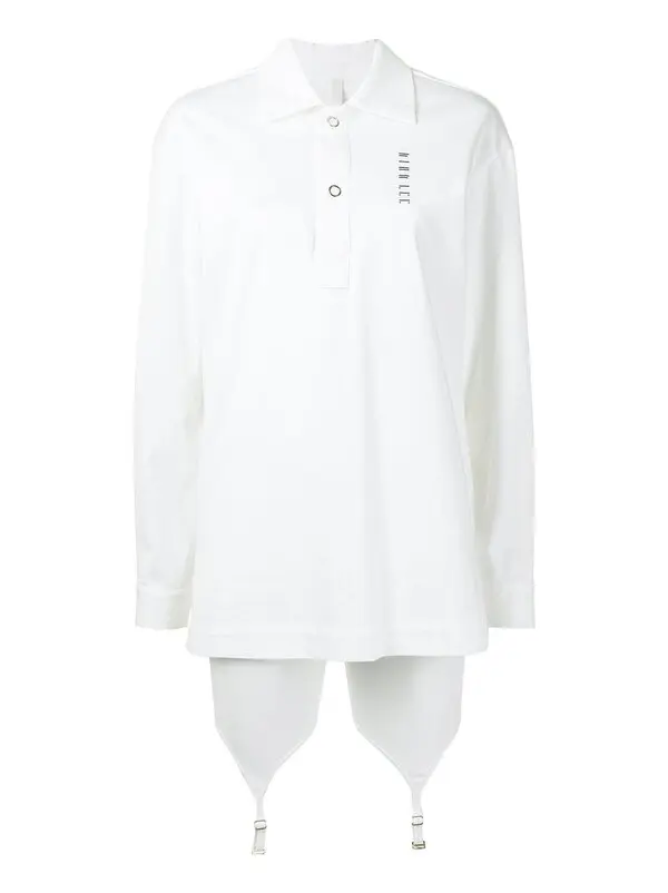 DION LEE Logo Shirt - White