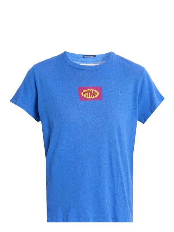MOTHER The Little Sinful Graphic Tee - Squiggle M