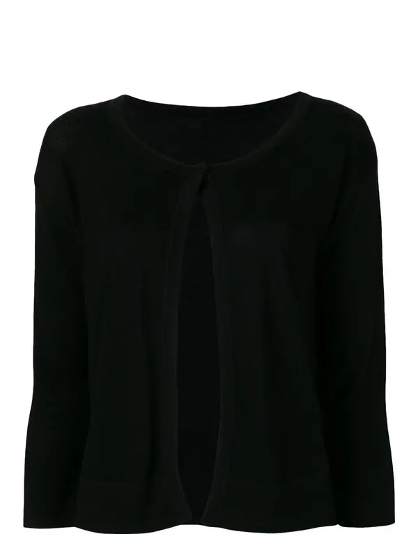 SOTTOMETTIMI One Button Cardigan - Black